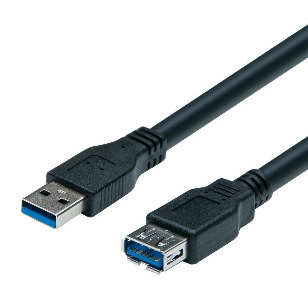 Rallonge USB 3.0 Type A - Mâle/Femelle - Noir - 1.50 mètre - Akasa ...