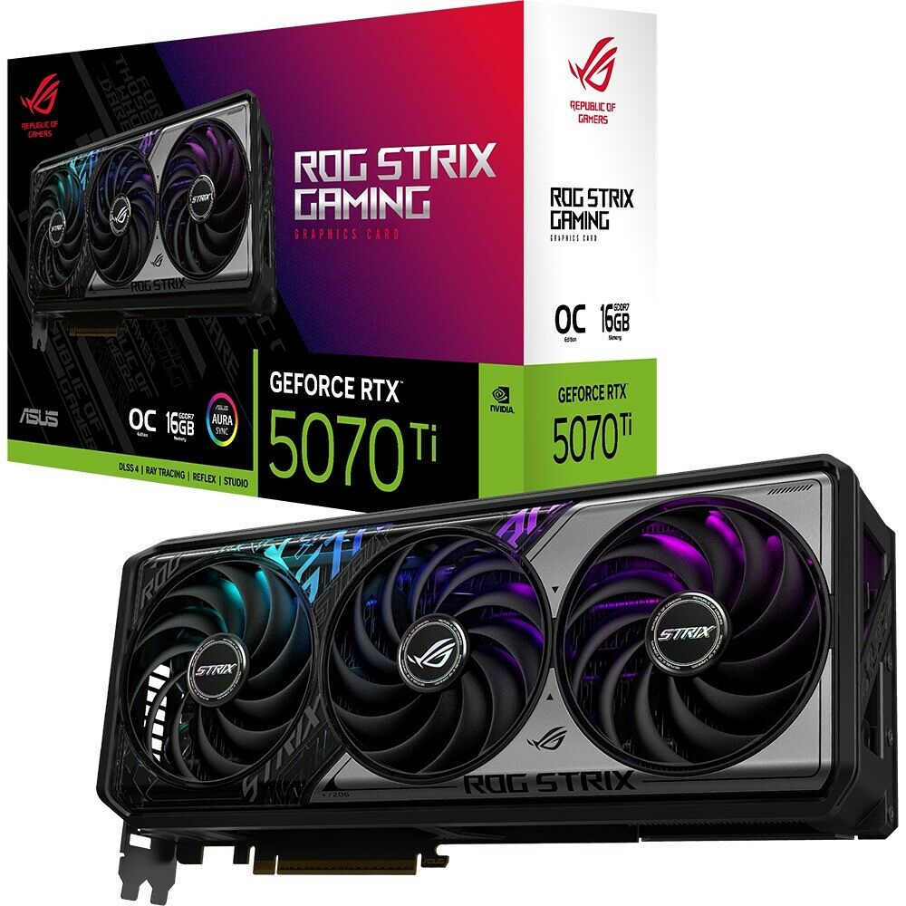 Asus GeForce RTX 5070 Ti ROG STRIX GAMING OC - Carte graphique - Top Achat