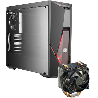 Cooler Master MasterBox K500L (LED rouges) + Cooler Master MasterAir ...