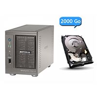 Serveur de stockage NAS Netgear RND2000 ReadyNAS Duo + 2 To - NAS - Top ...