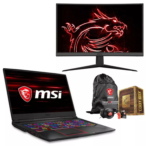 MSI GE75 10SGS-410FR Raider RGB + Optix G24C6 + Goodies - PC Portable ...