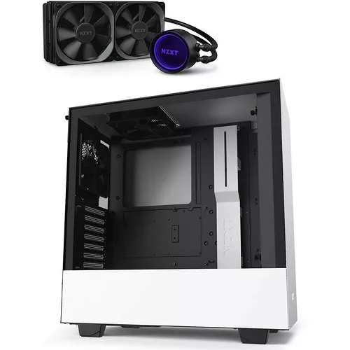 NZXT H511 (Blanc) + Kraken X53 - Boitier PC - Top Achat