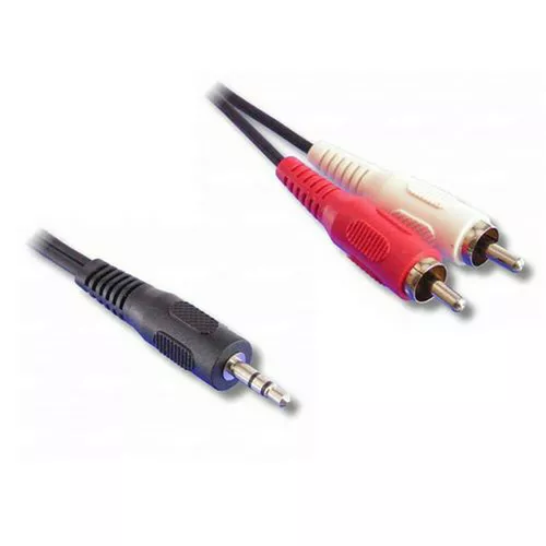 Câble Audio Mini Jack vers 2 x RCA - 5 mètres - Cable divers ...
