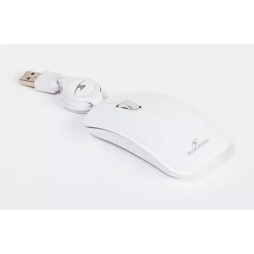 Bluestork Glossy Mouse White - Souris bureautique - Top Achat