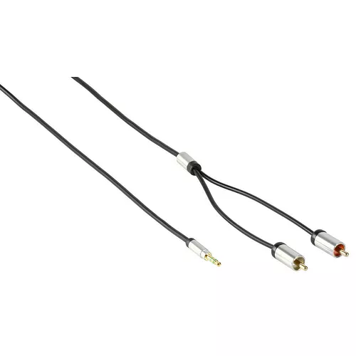 Vivanco Câble Audio Mini Jack vers 2x RCA - 1.2 mètre - Cable divers ...