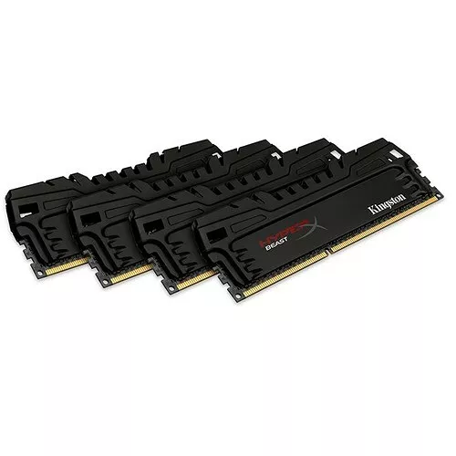 Kit Quad Channel DDR3 Kingston HyperX Beast XMP, 4 x 8 Go, PC3-12800 ...