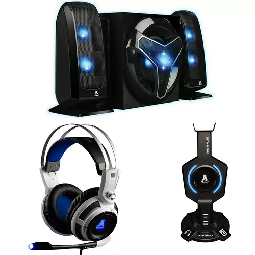 Pack Audio The G Lab Klub 200 Korp 200 K Stand Enceintes Pc