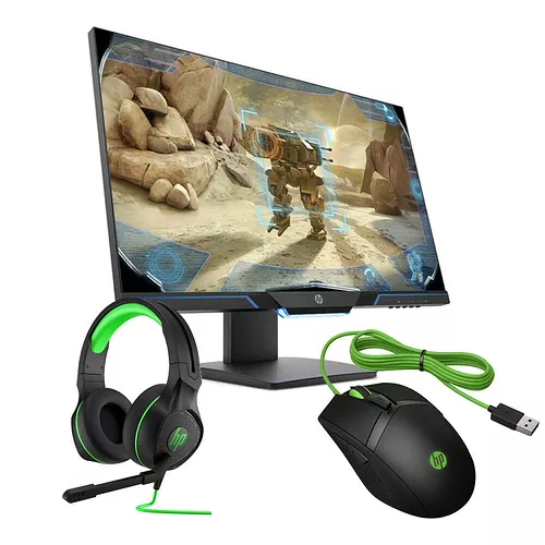HP 27mx FreeSync + Pavilion Gaming 400 + Pavilion Gaming Mouse 300 ...
