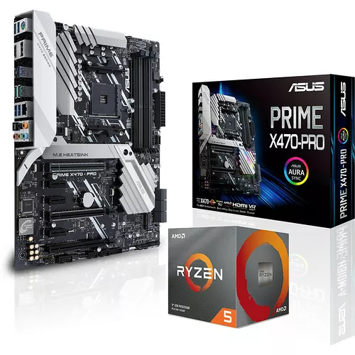 AMD Ryzen 5 3600X (3.8 GHz) + Asus PRIME X470 PRO (MAJ Ryzen 3xxx ...