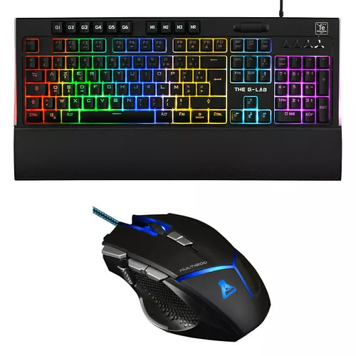 The G-LAB KEYZ TELLURIUM (AZERTY) + KULT#200 - Pack Périphériques - Top ...