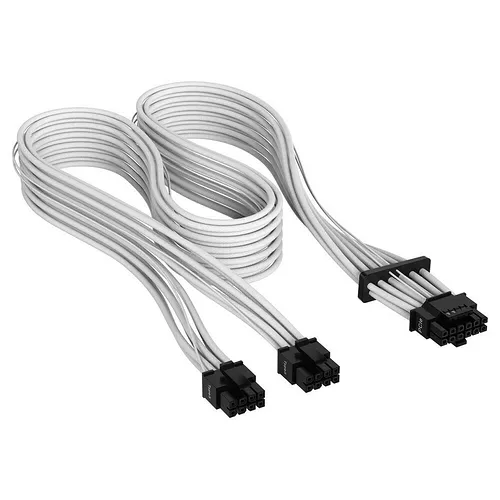 Corsair Premium câble 600 watts 12VHPWR 12+4 broches - Blanc - Cable ...
