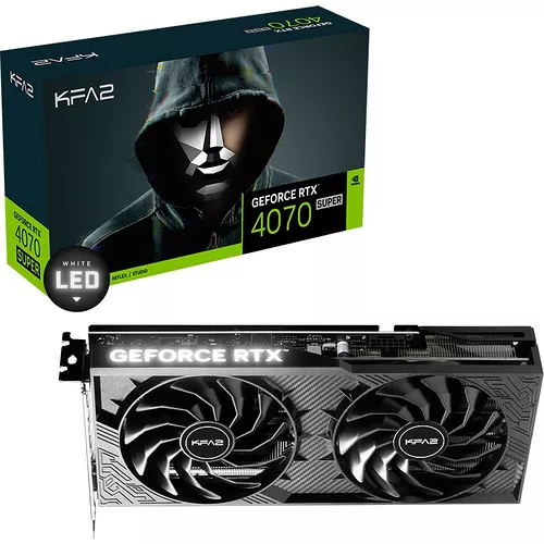 KFA2 GeForce RTX 4070 SUPER 2X V2 (1-Click OC) - Carte graphique - Top ...