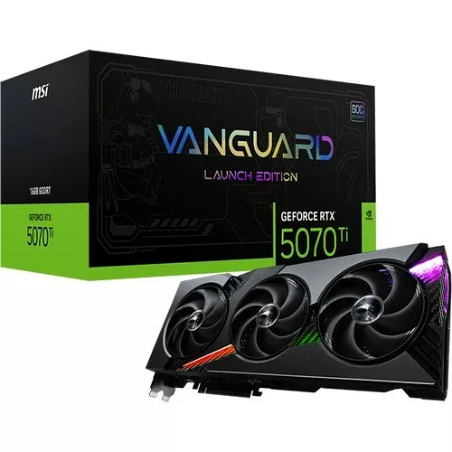 MSI GeForce RTX 5070 Ti VANGUARD SOC (Launch Edition) - Carte graphique - Top Achat