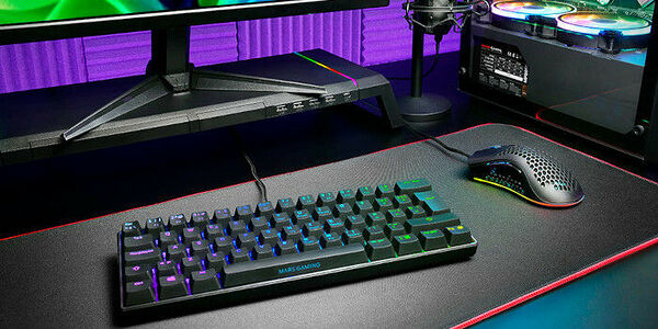 Mars Gaming MKMINI Black Blue Switch (AZERTY) - Clavier Gamer - Top Achat